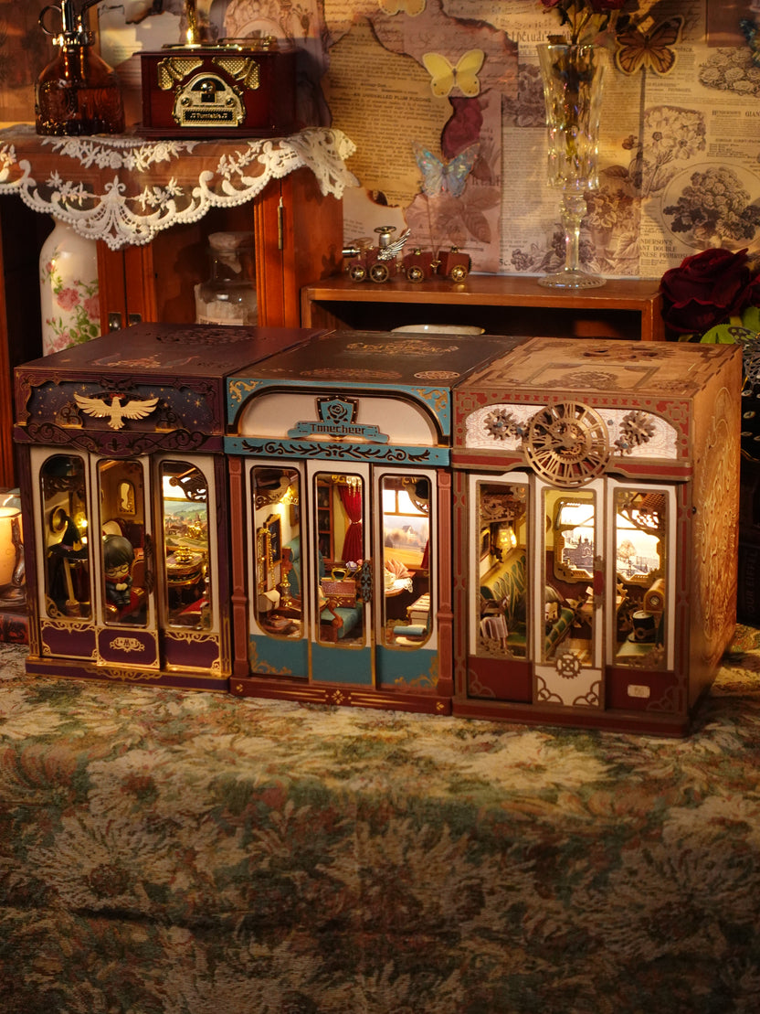 Tonecheer-Shop | Book Nook Kit und 3D-Holzpuzzle