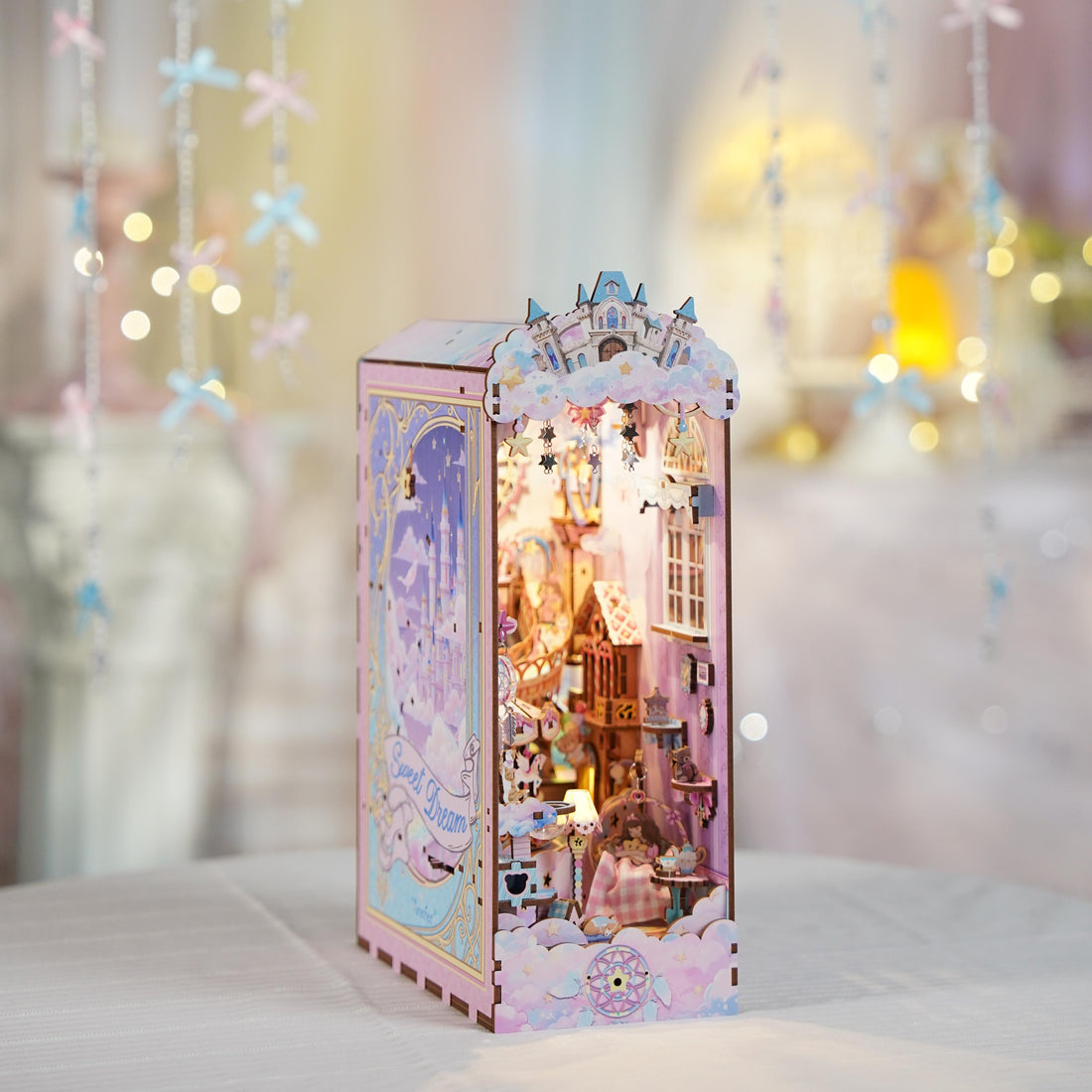 Tonecheer Offizielles |Book Nook Kit & 3D-Holzpuzzle