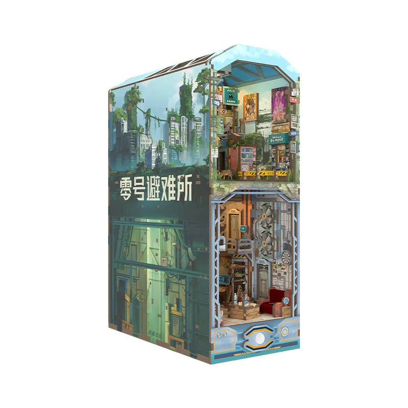 Tonecheer Official |Book Nook Kit & 3D Wooden Puzzle